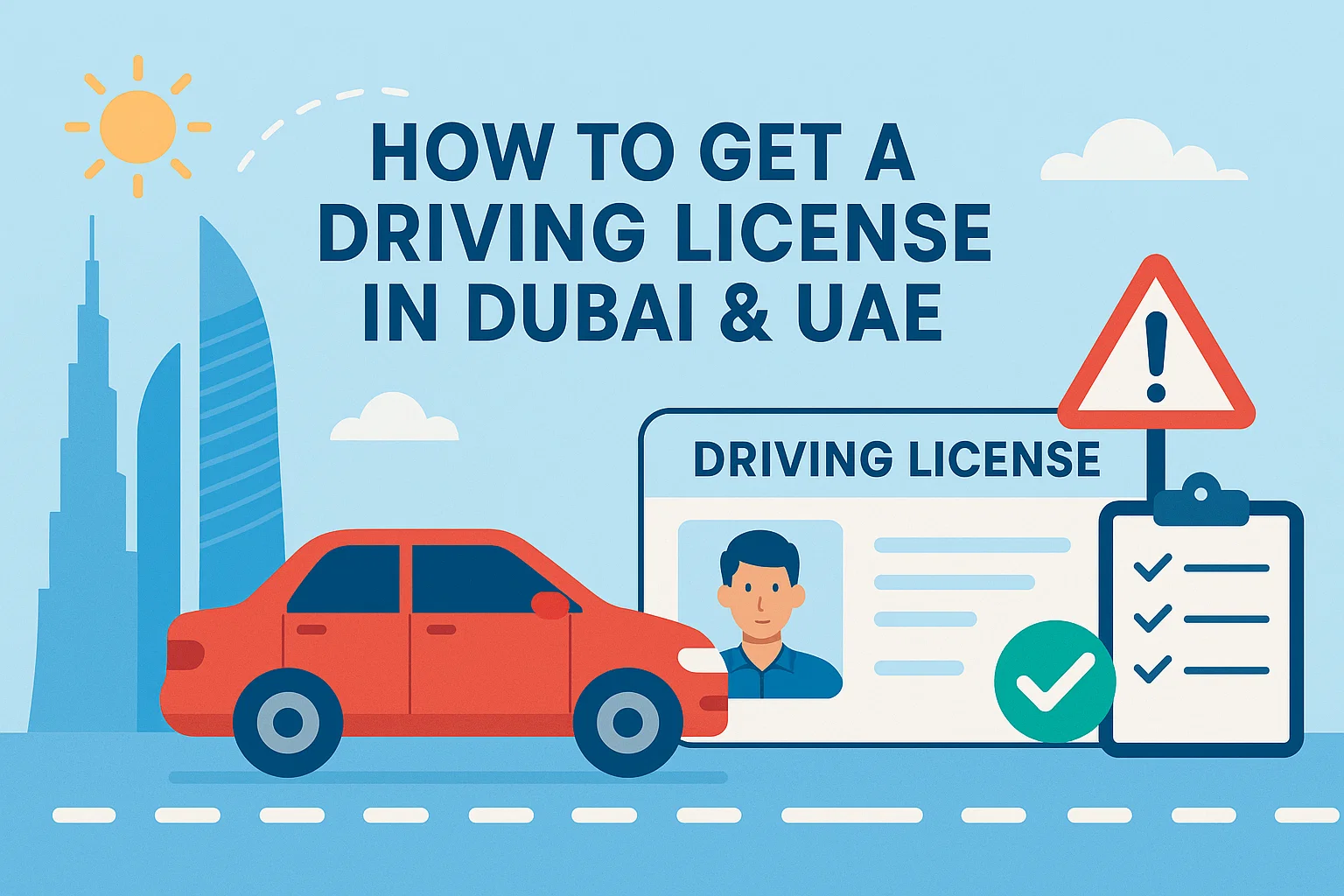 How to Get a Driving License in Dubai & UAE - Comfort Drive Dubai